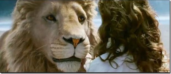 The Chronicles Of Narnia Lucy And Aslan